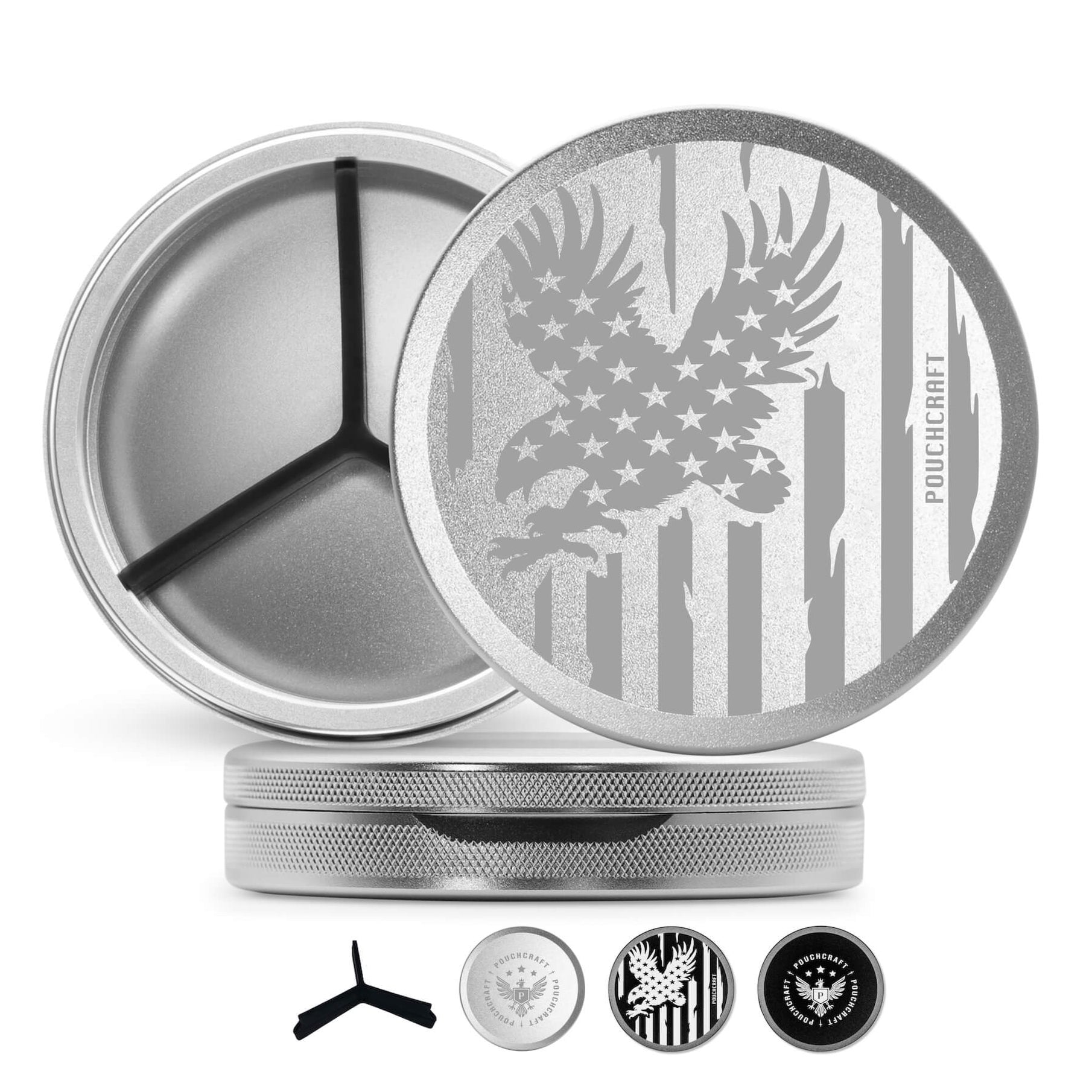 Tall 2-Piece Zyn Metal Can | Zyn Container, Nicotine Pouch Tin & Snus Case